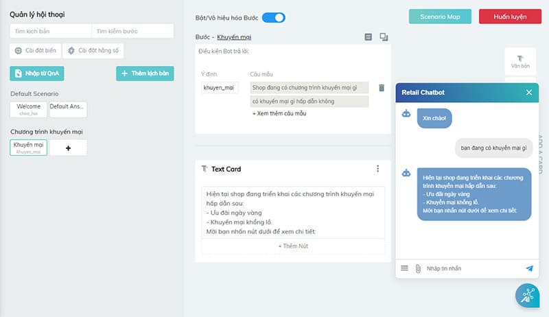 Hướng dẫn tạo chatbot bằng nền tảng FPT.AI - CentriX